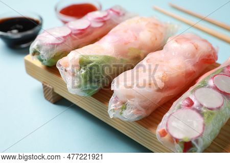 Rice Paper Rolls Images, Illustrations & Vectors (Free) - Bigstock