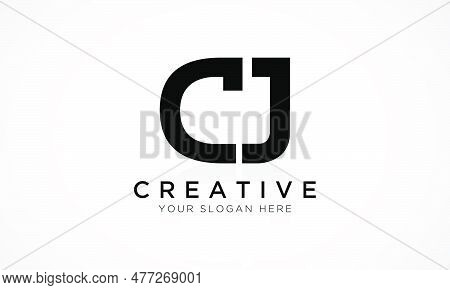 Alphabet Letter Cj Vector & Photo (Free Trial) | Bigstock