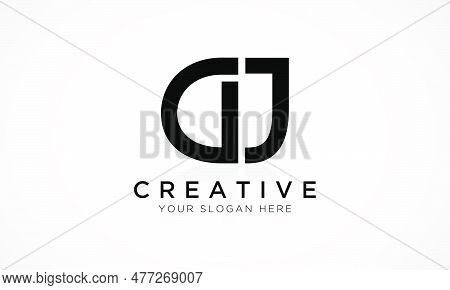 Alphabet Letter Dj Vector & Photo (Free Trial) | Bigstock
