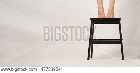 Legs Barefoot Stand On Image & Photo (Free Trial) | Bigstock