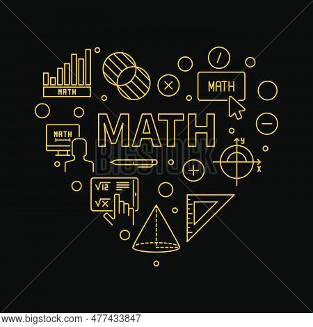 Math Heart Vector Vector & Photo (Free Trial) | Bigstock