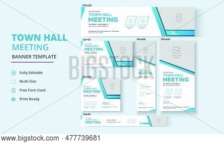 Town Hall Meeting Vector & Photo (Free Trial) | Bigstock