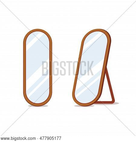 Floor Mirror Stand Vector & Photo (Free Trial) | Bigstock