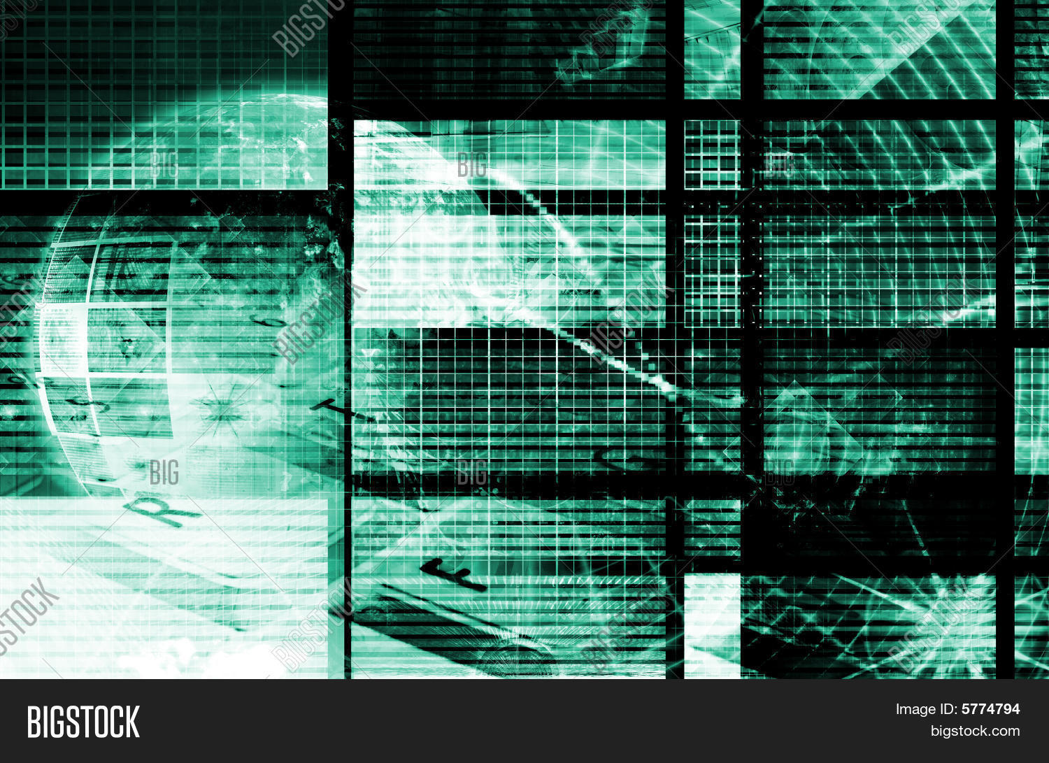 Blue Data Research Image & Photo (Free Trial) | Bigstock