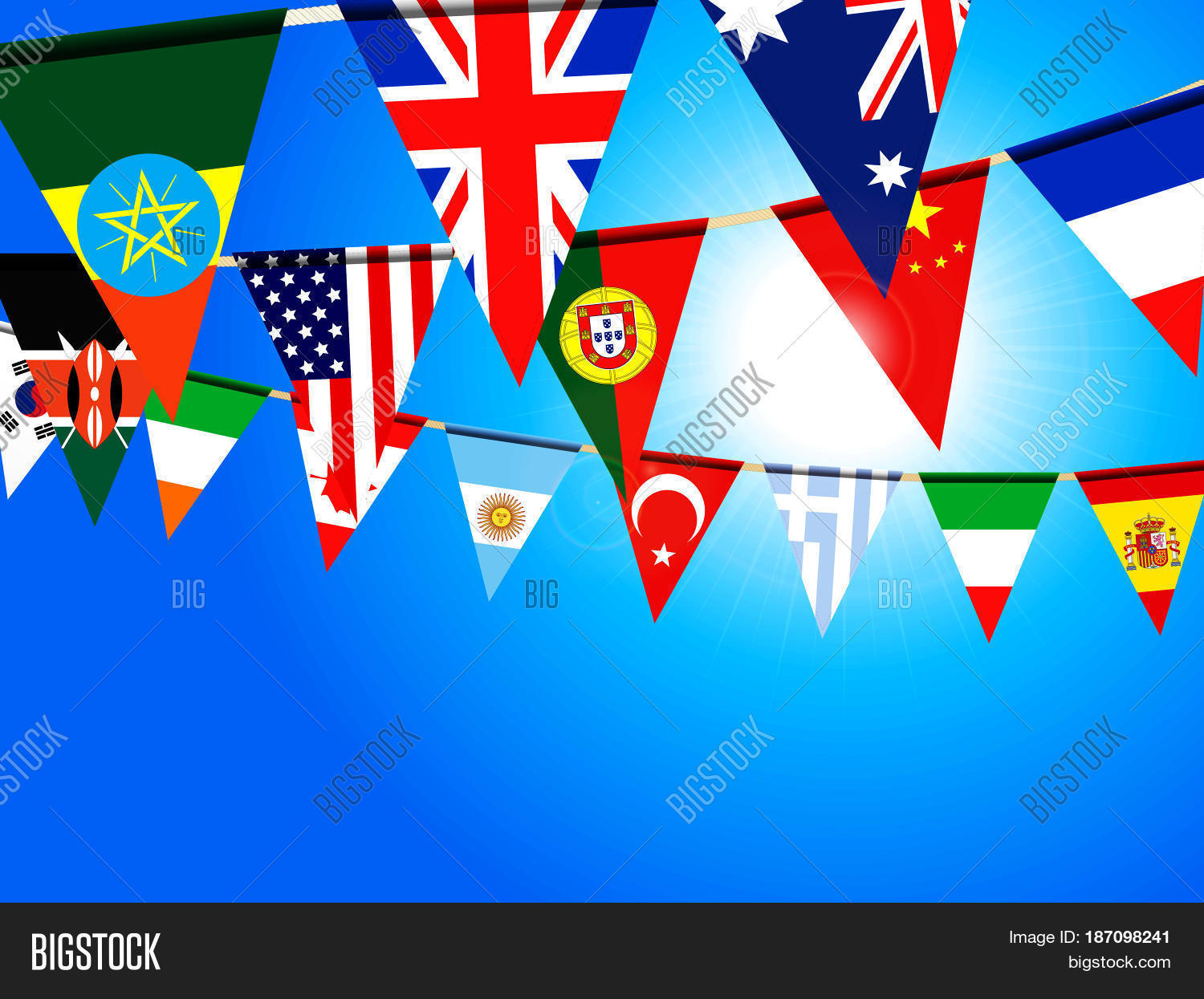 Colourful World Flags Image & Photo (Free Trial) | Bigstock