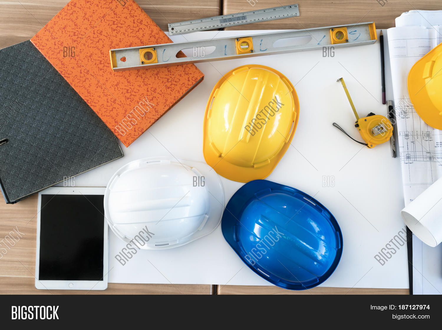 Engineer Office Desk Image & Photo (Free Trial) | Bigstock