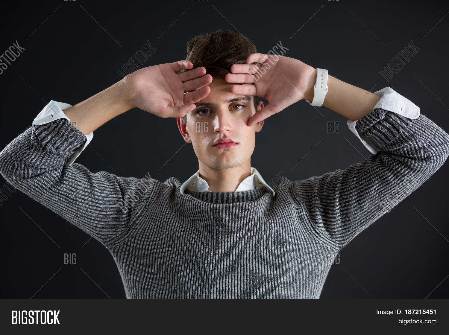Androgynous Man Posing Image & Photo (Free Trial) | Bigstock