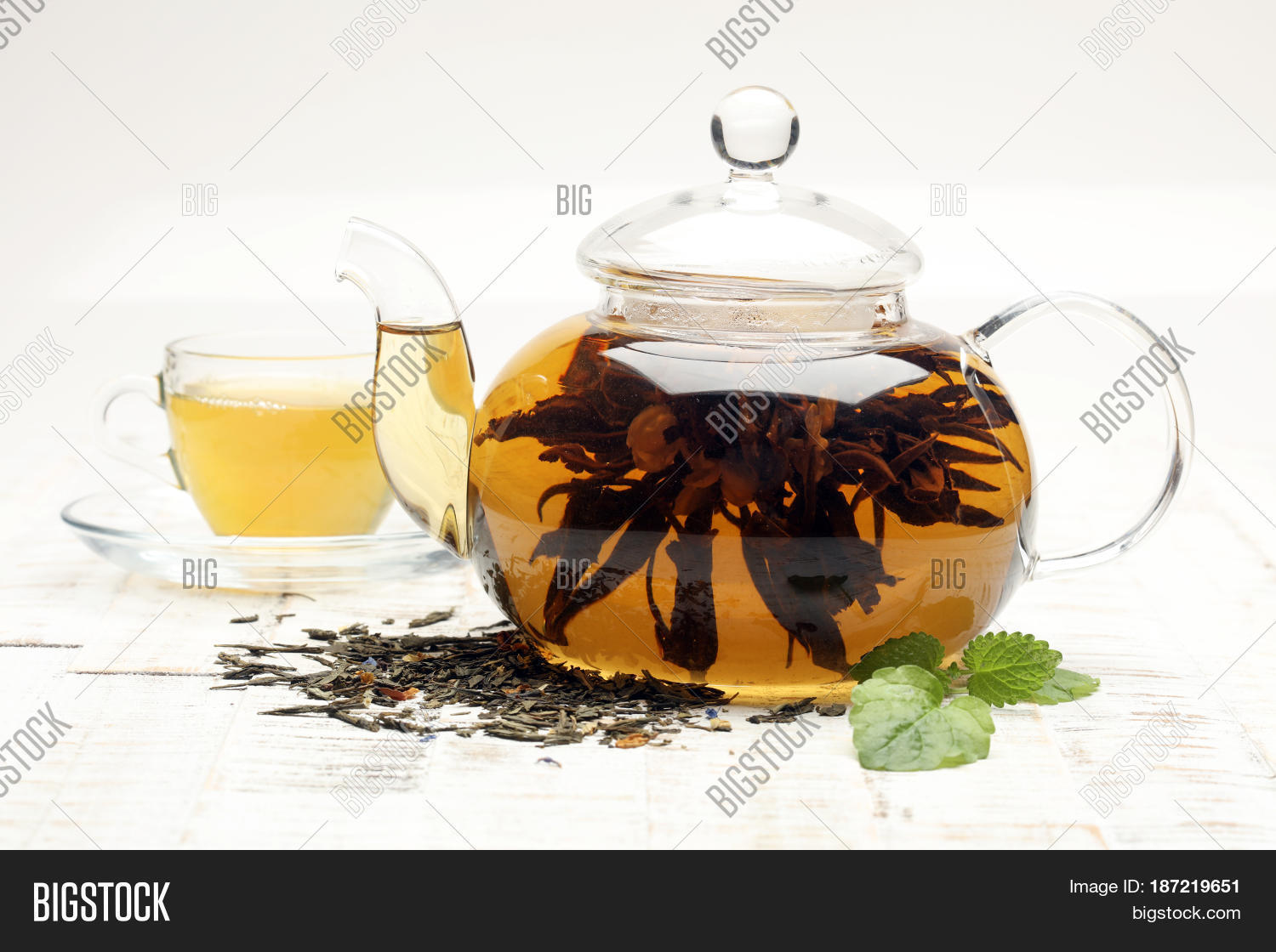 Tea. Herbal Tea. Mint Image & Photo (Free Trial) | Bigstock