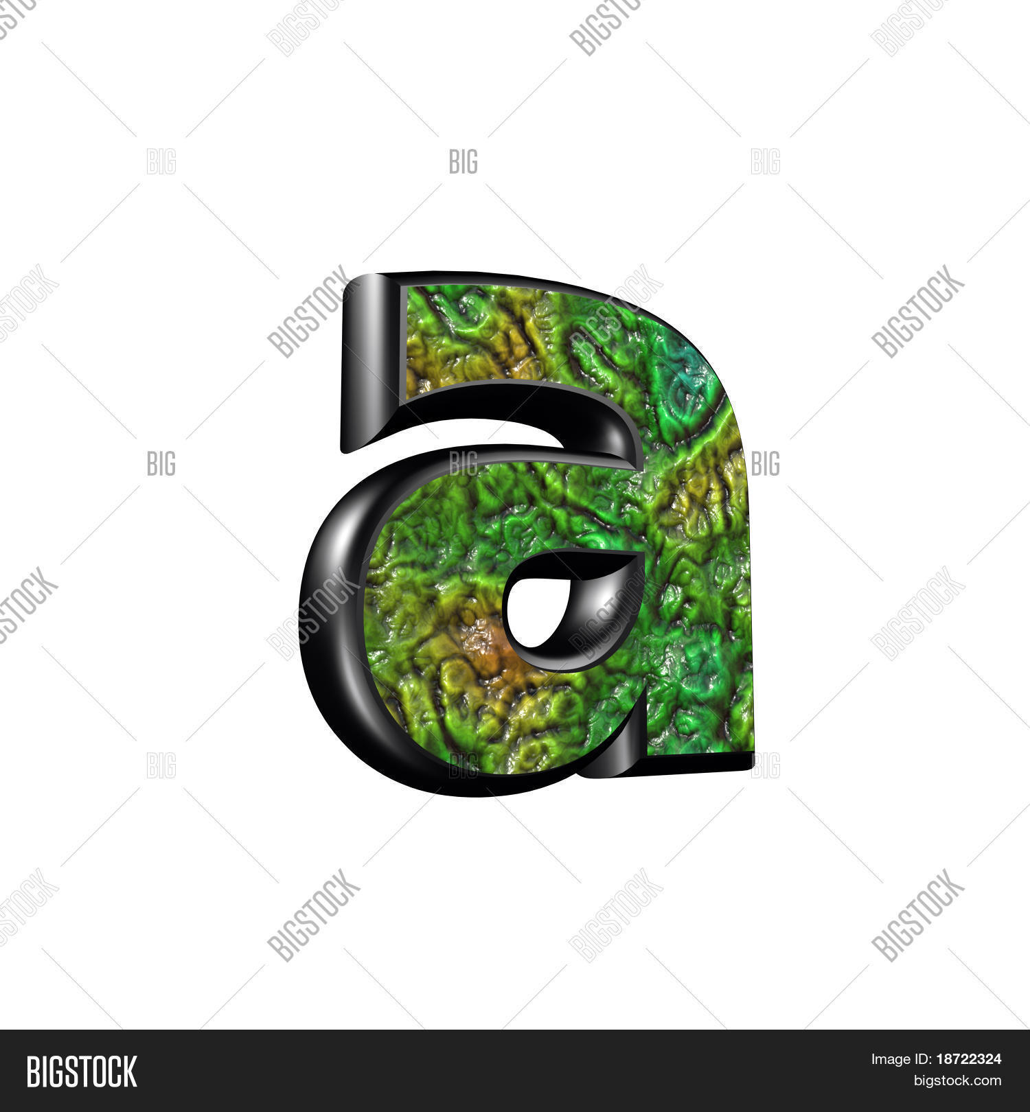 3d Letter Alien Skin Image & Photo (Free Trial) | Bigstock