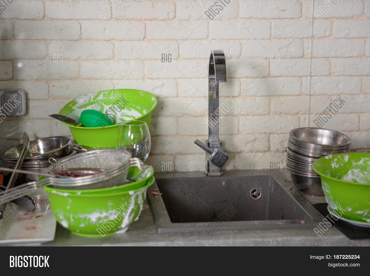 Kitchen Utensils Dirty Image & Photo (Free Trial) | Bigstock
