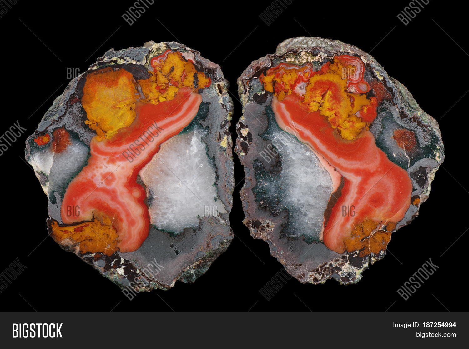 Cross Section Agate Image & Photo (Free Trial) | Bigstock