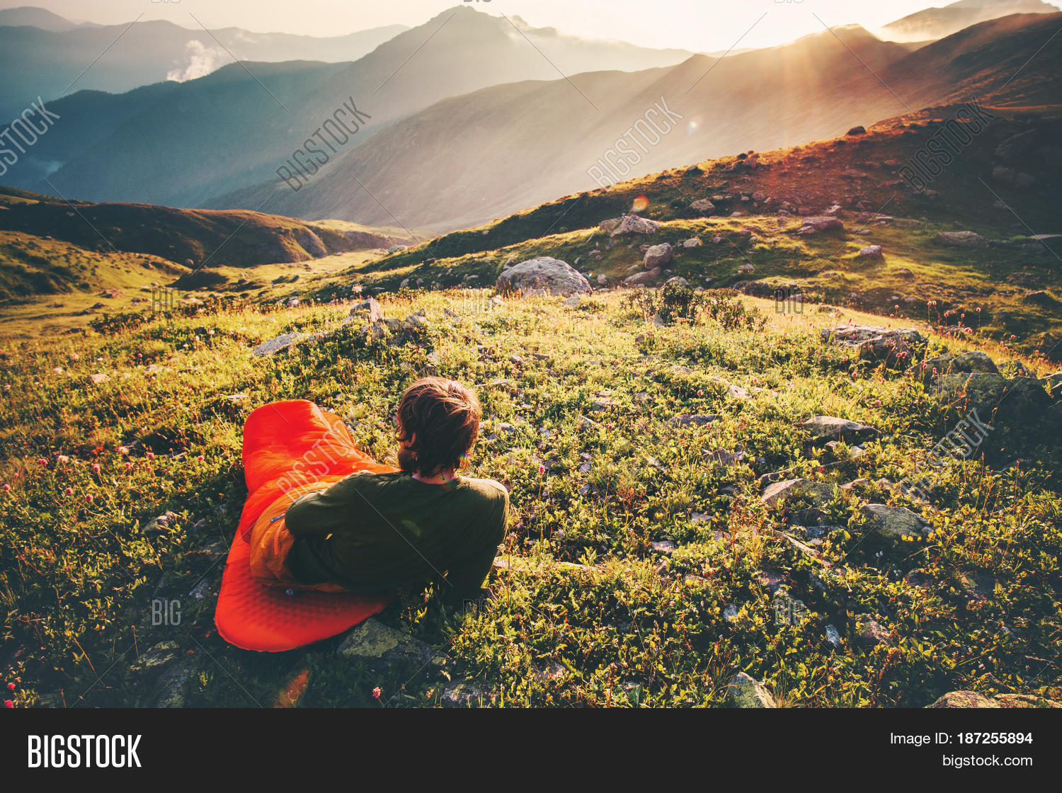 Man Relaxing Sleeping Image & Photo (Free Trial) | Bigstock