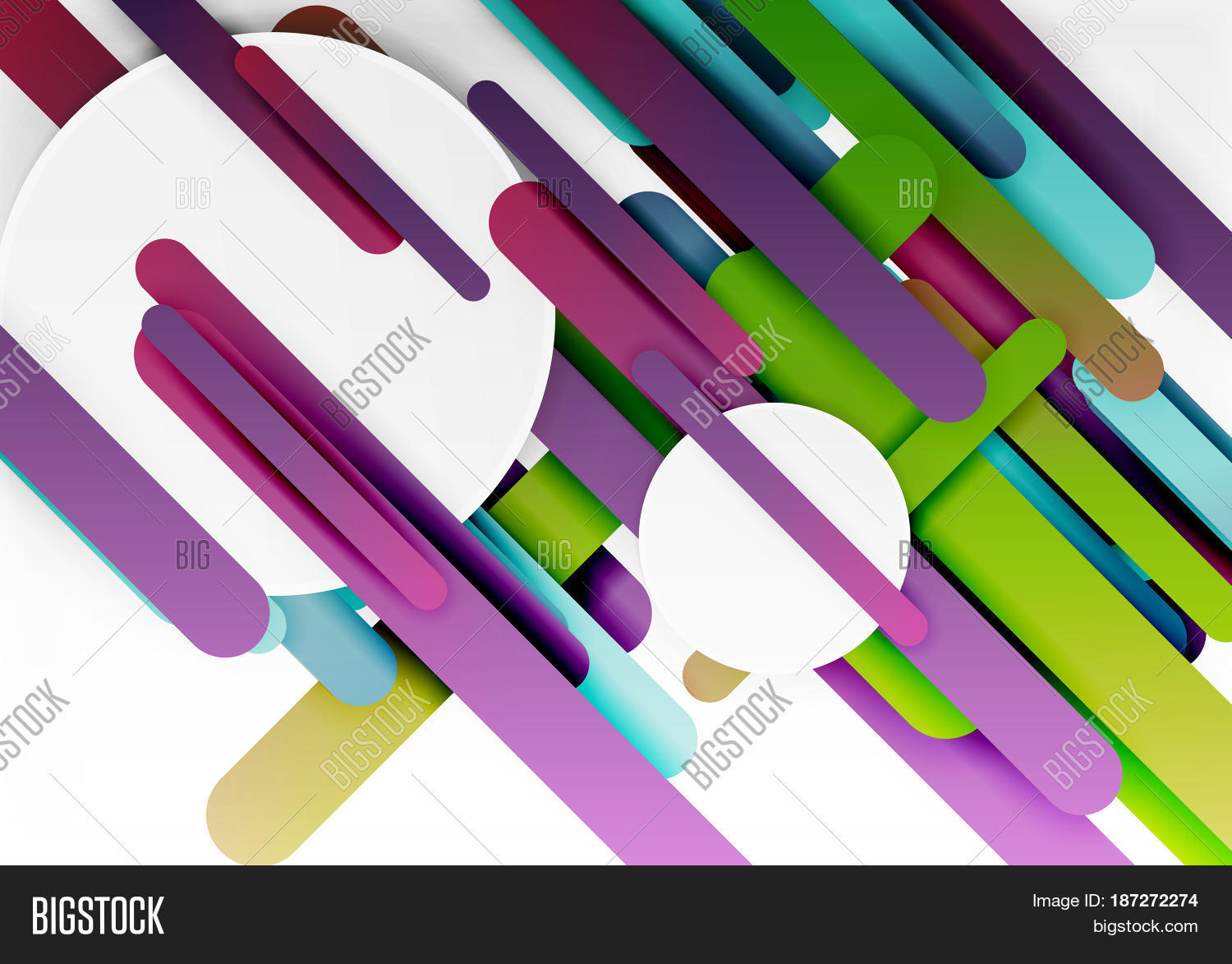 Cut 3d Paper Color Image & Photo (Free Trial) | Bigstock