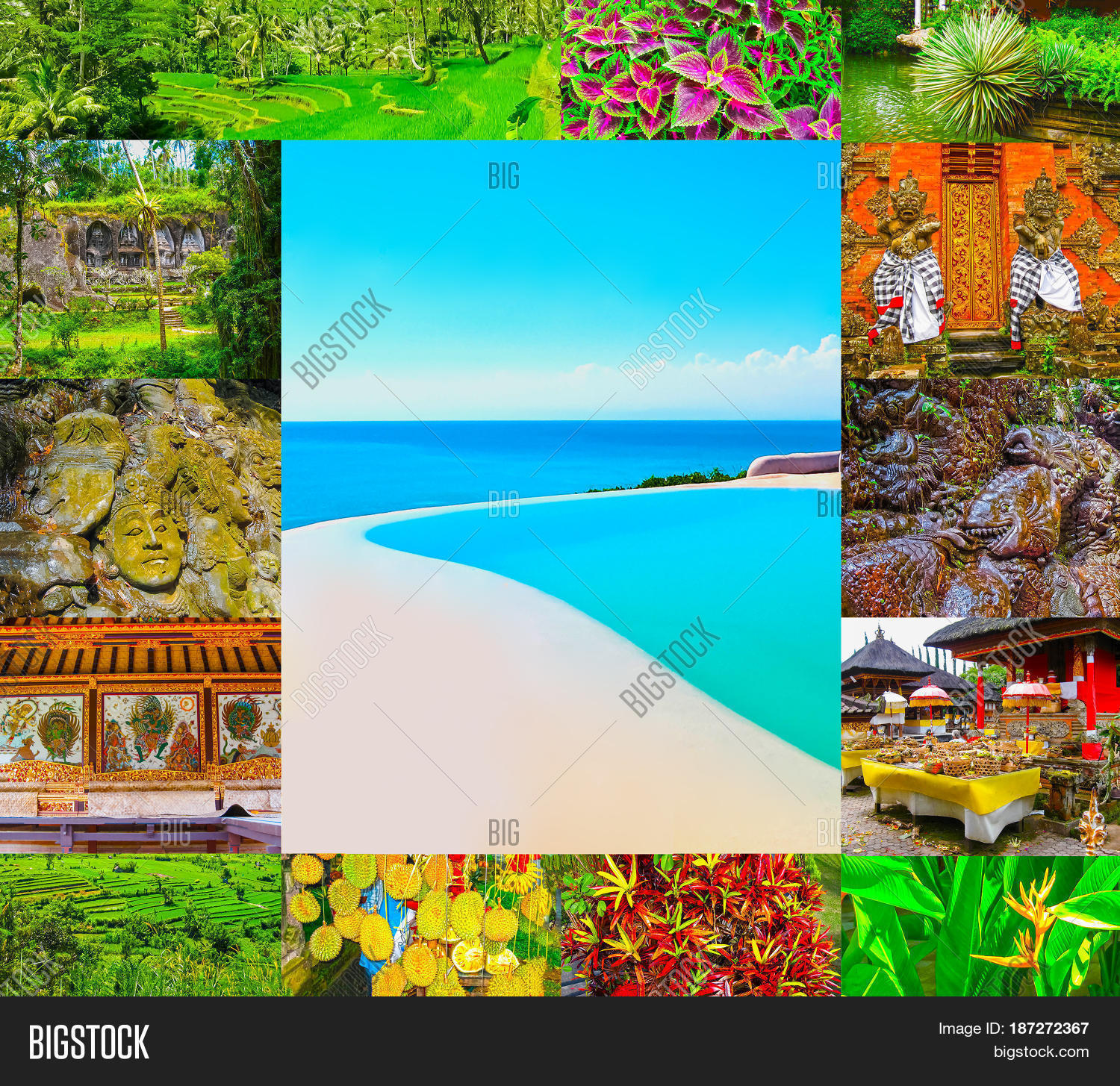 Set Images Views Bali Image & Photo (Free Trial) | Bigstock