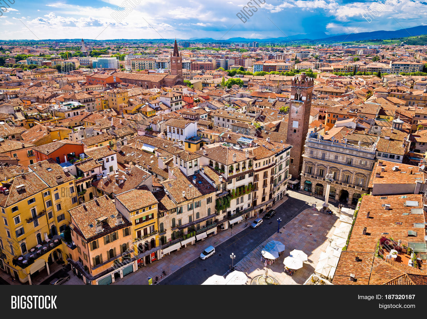 City Verona Aerial Image & Photo (Free Trial) | Bigstock