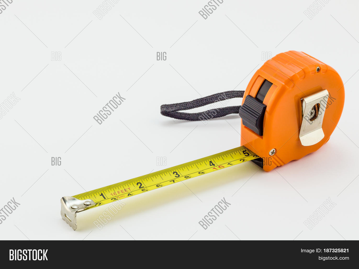 Tape Measure Orange Image & Photo (Free Trial) | Bigstock