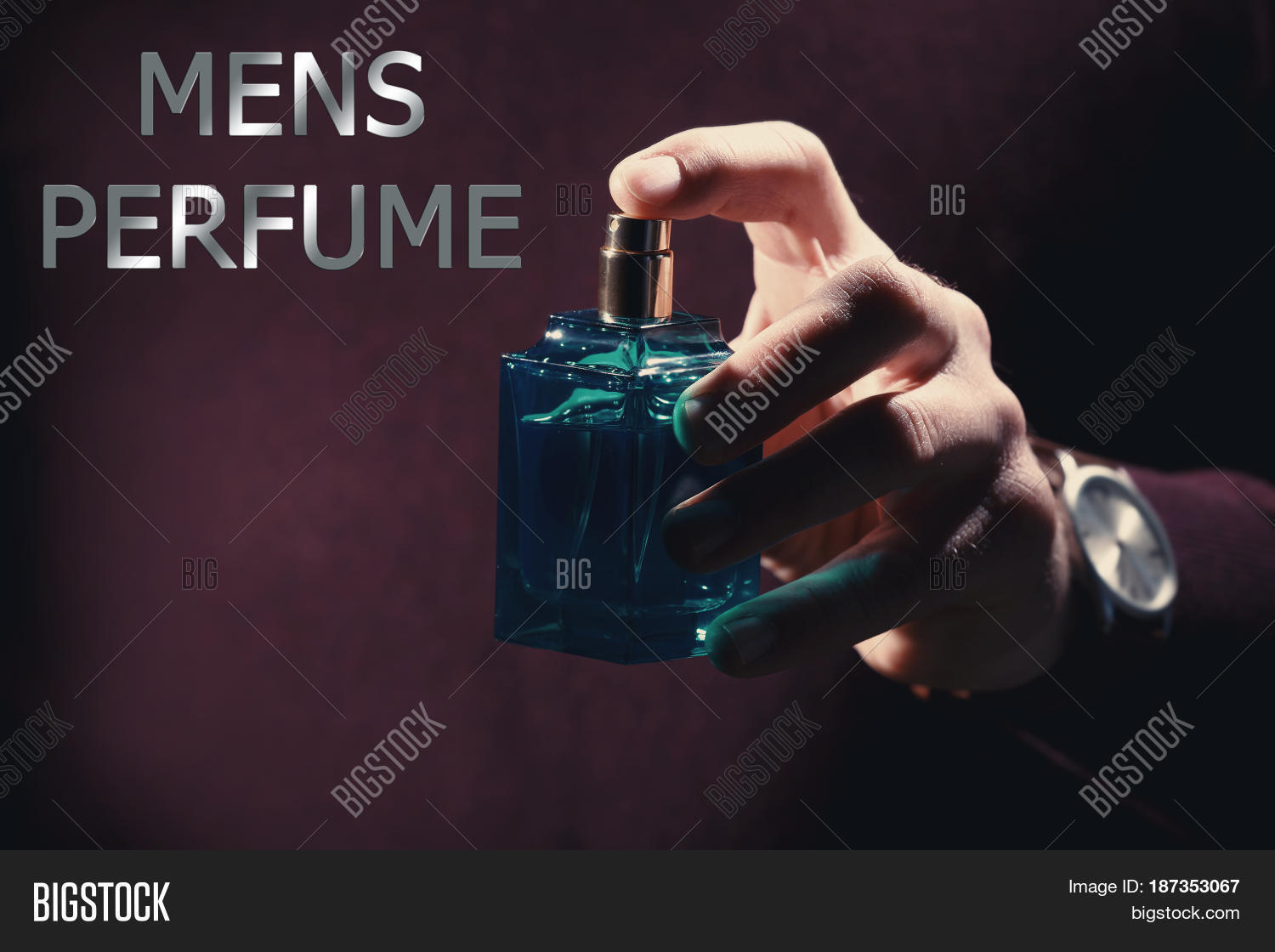 Men's Perfume.Man Image & Photo (Free Trial) | Bigstock