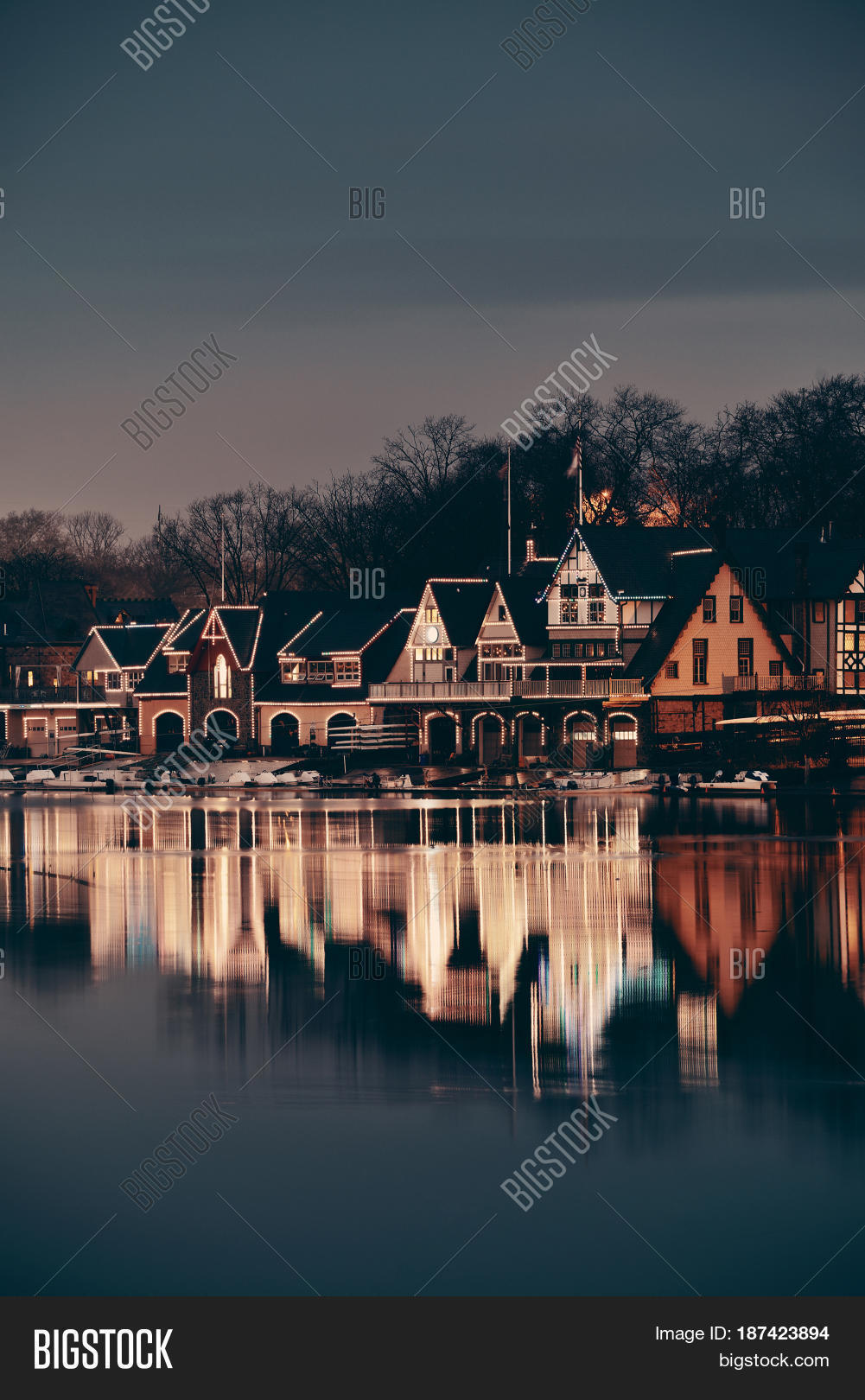 Boathouse Row Image & Photo (Free Trial) | Bigstock