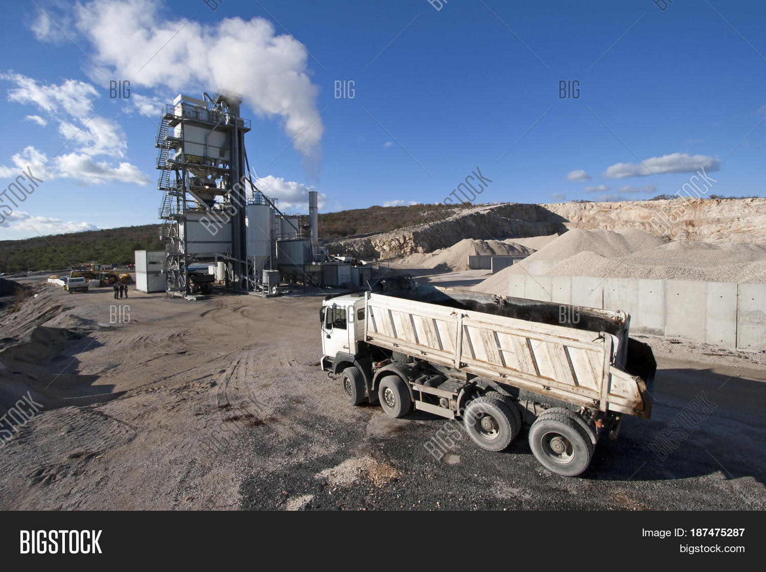 Factory Asphalt Image & Photo (Free Trial) | Bigstock