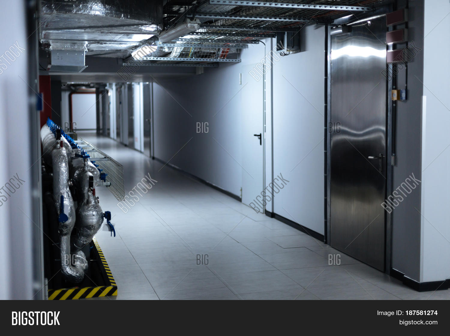 Entrance Server Room. Image & Photo (Free Trial) | Bigstock