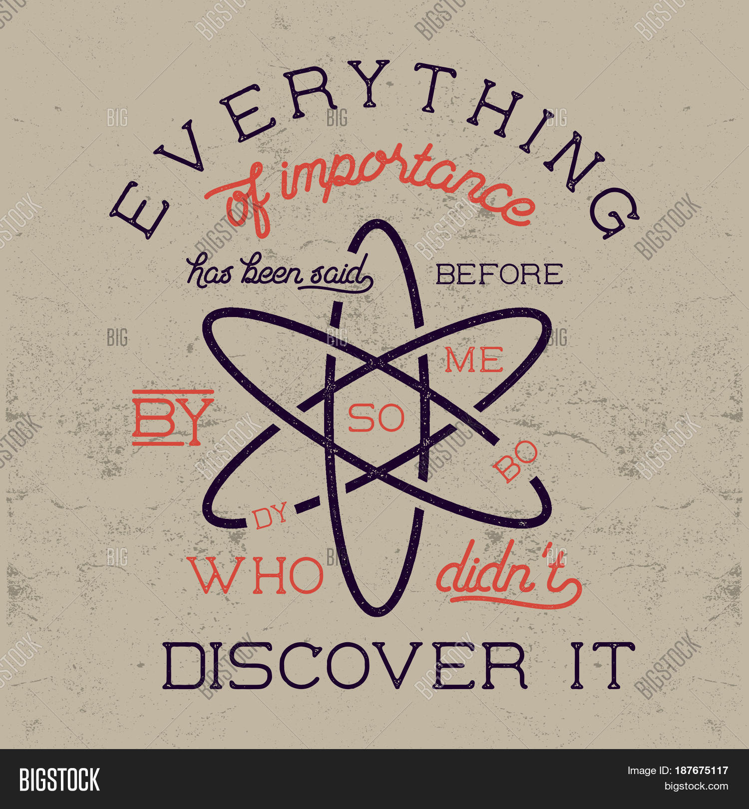 Vintage Science Poster Image & Photo (Free Trial) | Bigstock