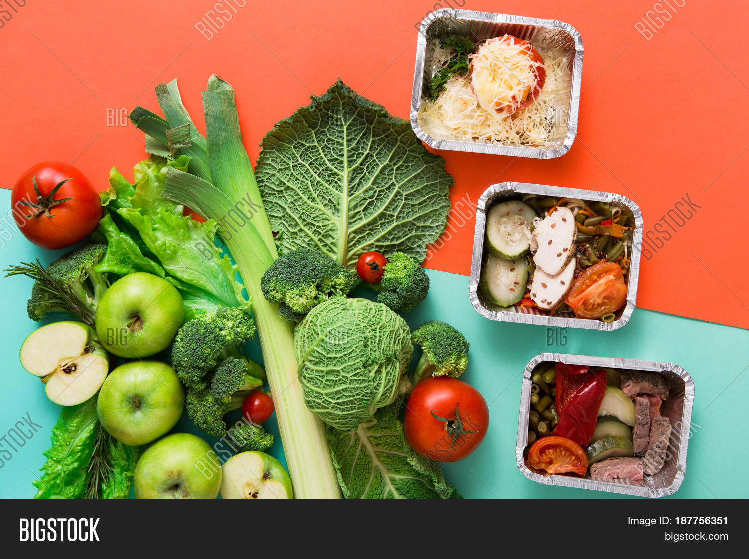 Healthy Meals Lunch Image & Photo (Free Trial) | Bigstock