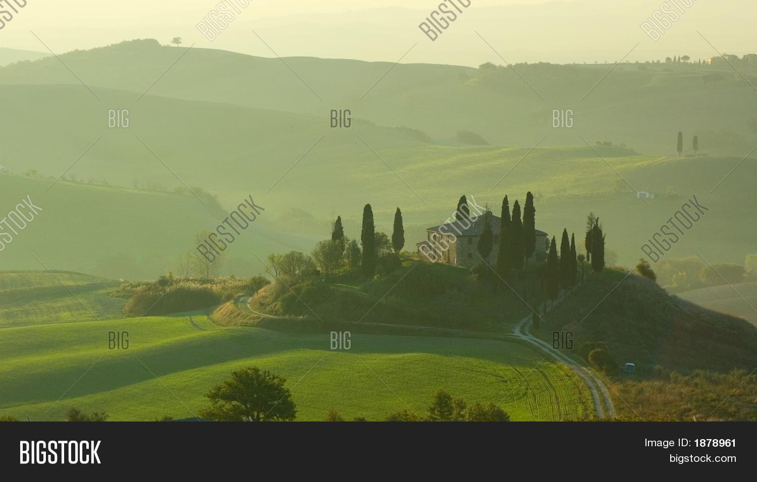Tuscan Landscape Image & Photo (Free Trial) | Bigstock