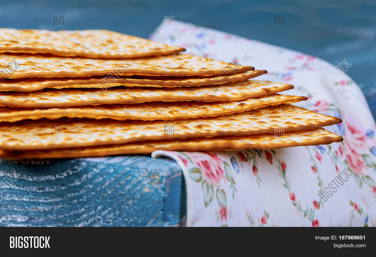 Stack Matzah Matza On Image & Photo (Free Trial) | Bigstock