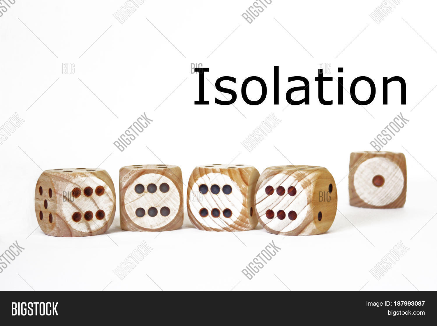 Isolation Symbolic Image & Photo (Free Trial) | Bigstock