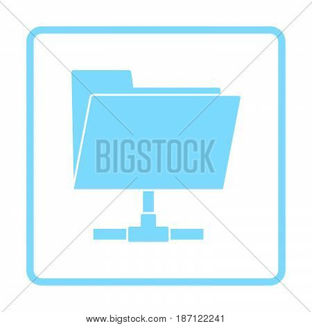 Shared Folder Icon Vector & Photo (Free Trial) | Bigstock