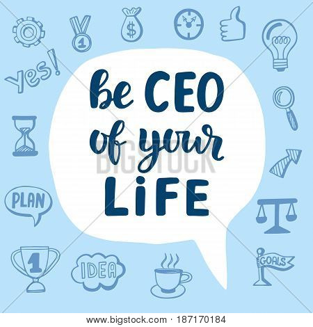 Be CEO Your Life Vector & Photo (Free Trial) | Bigstock