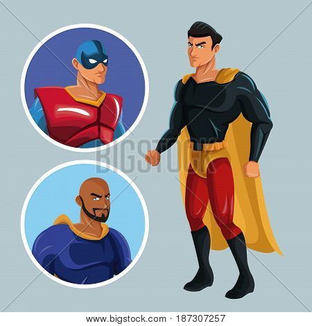 Superhero Protecting Vector & Photo (Free Trial) | Bigstock