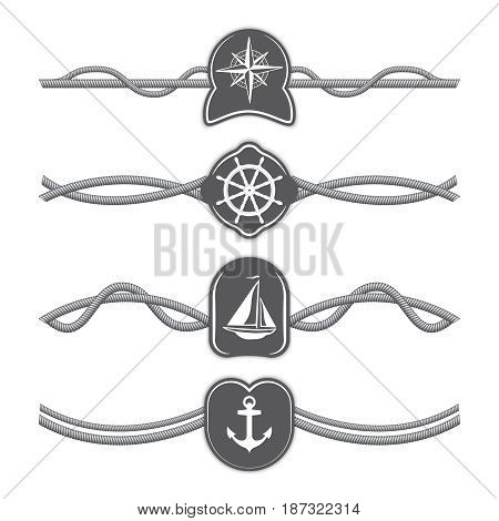 Marine Ropes Vector Vector & Photo (Free Trial) | Bigstock