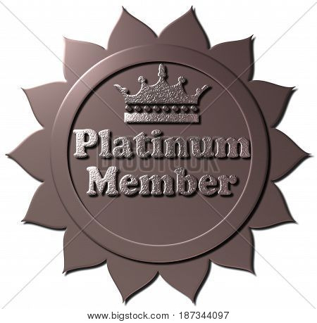 3D Platinum Member Image & Photo (Free Trial) | Bigstock