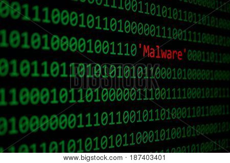 Red Malware Binary Image & Photo (Free Trial) | Bigstock