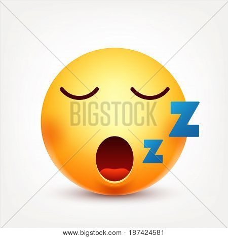 Smiley Sleep, Smiling Vector & Photo (Free Trial) | Bigstock