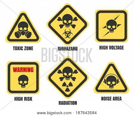 Skull Signs, Death Vector & Photo (Free Trial) | Bigstock