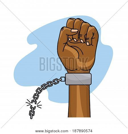 Hands Fist Chain Vector & Photo (Free Trial) | Bigstock