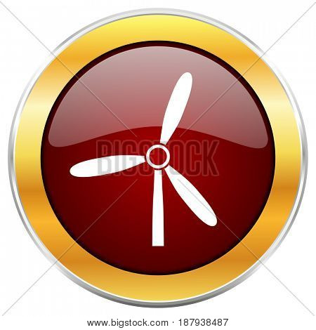 Windmill Red Web Icon Image & Photo (Free Trial) | Bigstock