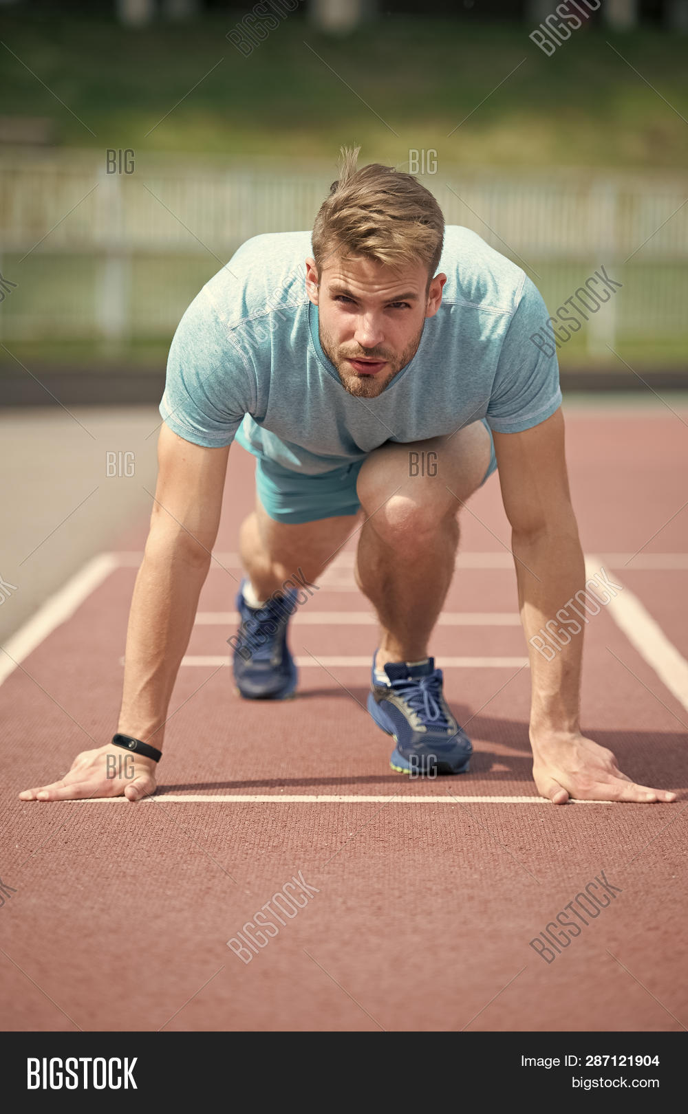 Track Runner Starting Position