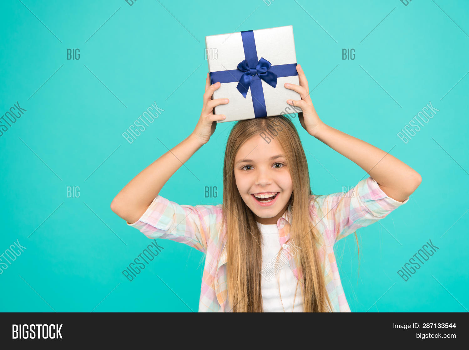 Girl Kid Hold Birthday Image & Photo (Free Trial) | Bigstock