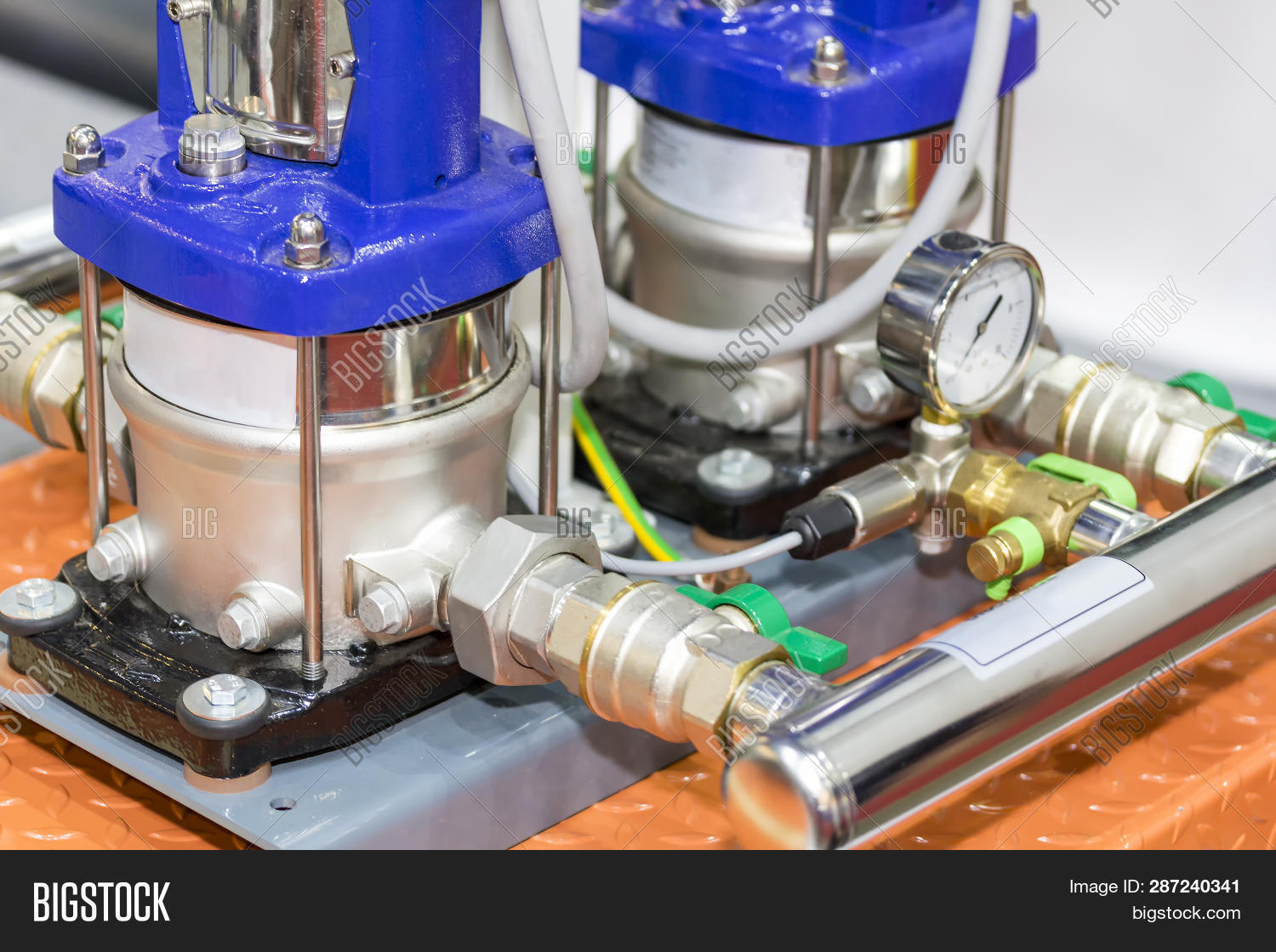 Close Vertical Pump Image & Photo (Free Trial) | Bigstock