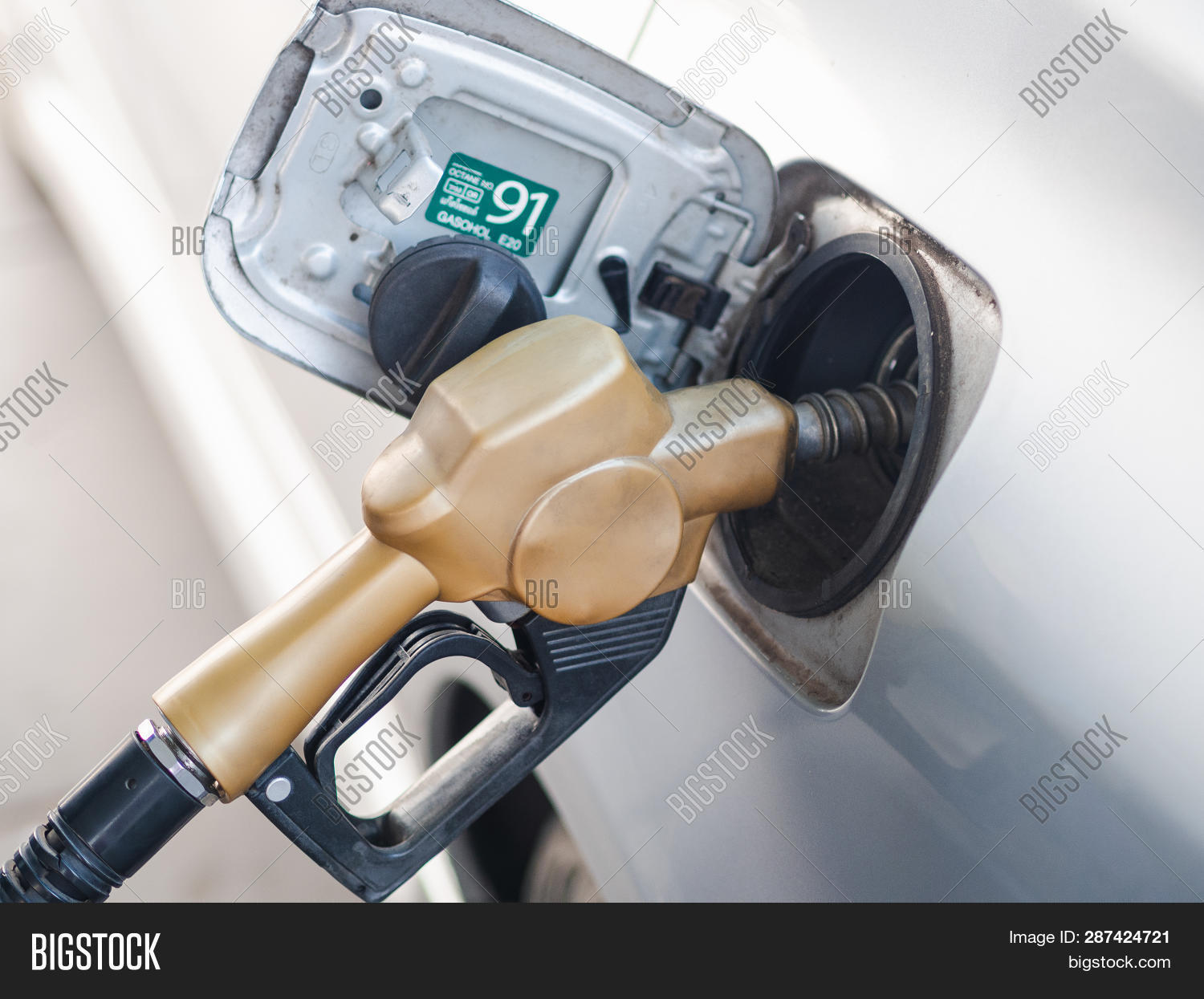 Fuel Nozzle Refueling Image & Photo (Free Trial) | Bigstock