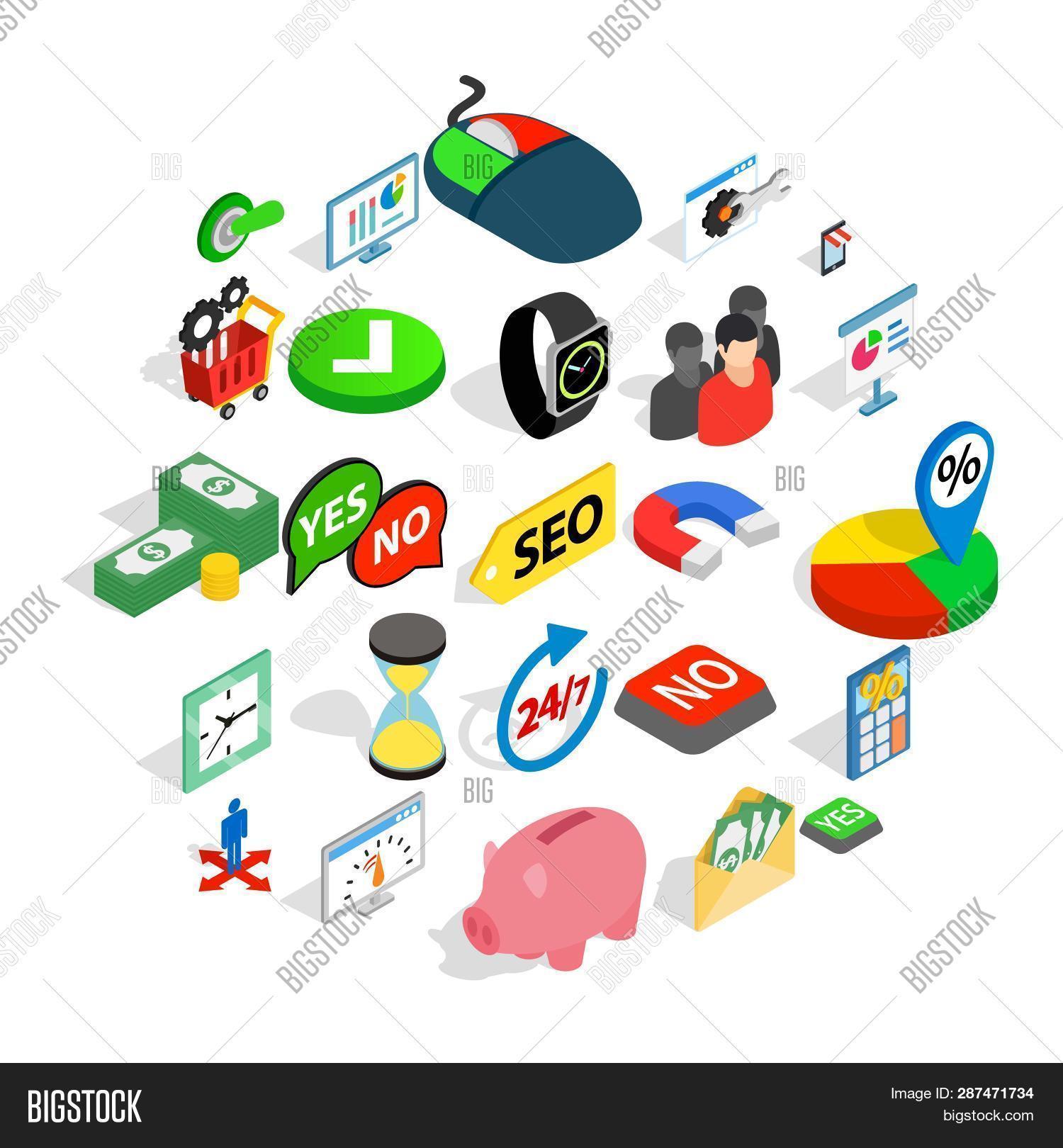 Interchange Icons Set Image & Photo (Free Trial) | Bigstock