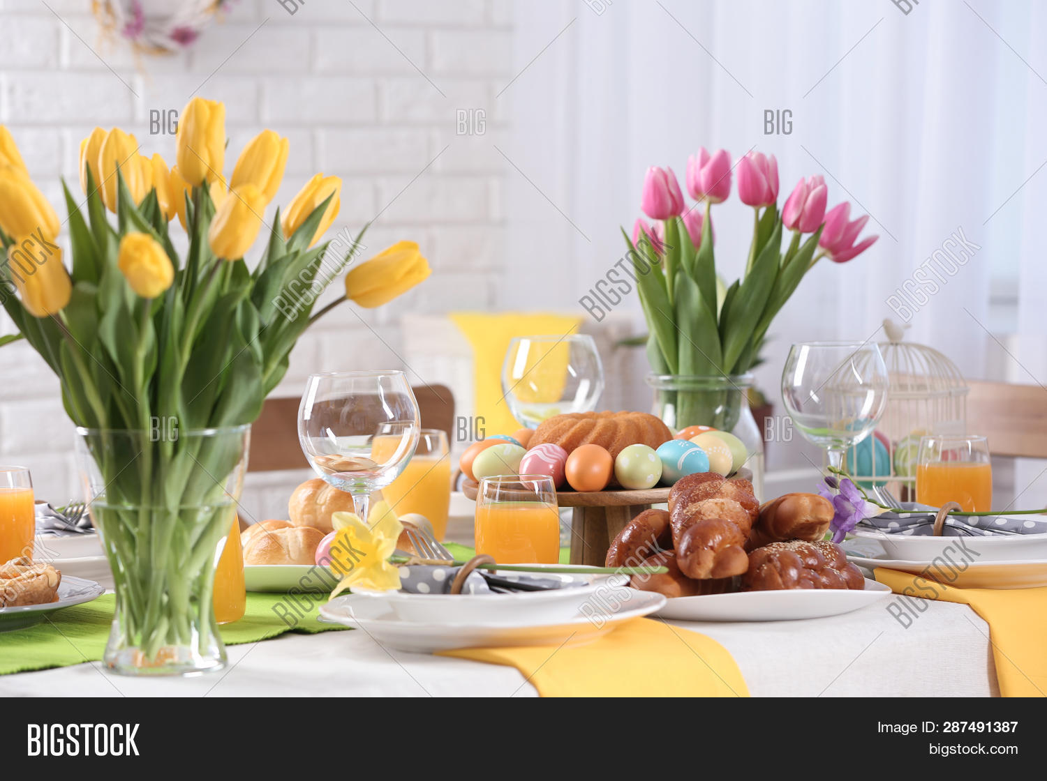 Festive Easter Table Image & Photo (Free Trial) | Bigstock