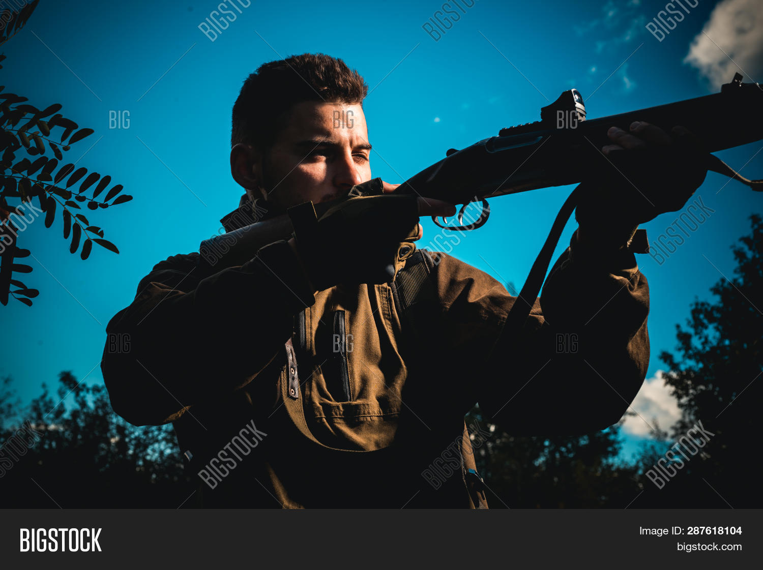 Hunting Gun. Hunter Image & Photo (Free Trial) | Bigstock