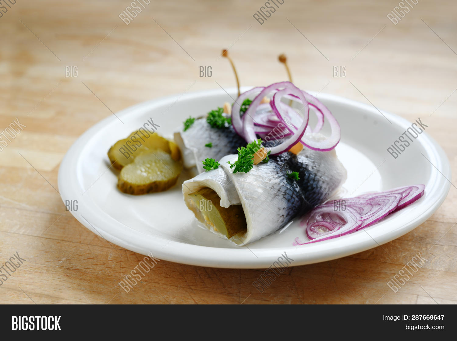Rollmops Rolled Image & Photo (Free Trial) | Bigstock