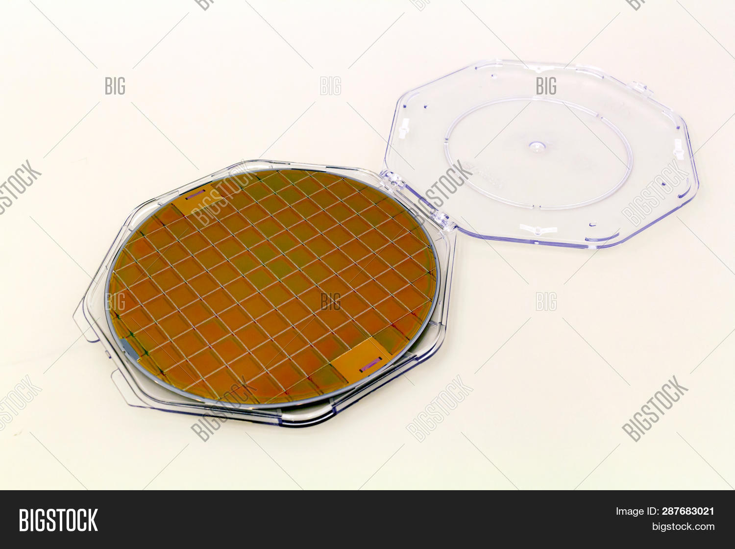 Silicon Wafers Plastic Image & Photo (Free Trial) | Bigstock