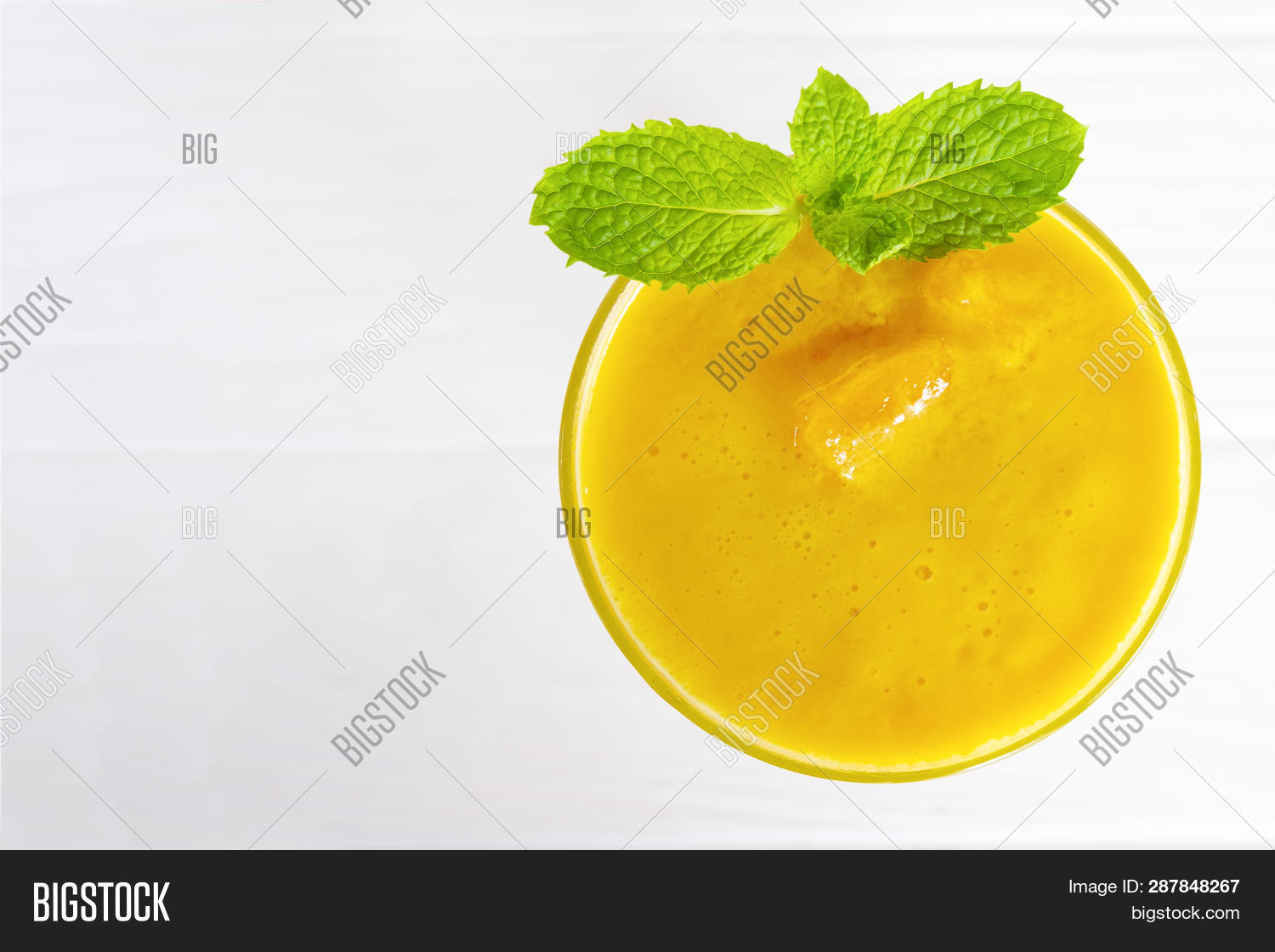 Mango Smoothies Yellow Image & Photo (Free Trial) | Bigstock