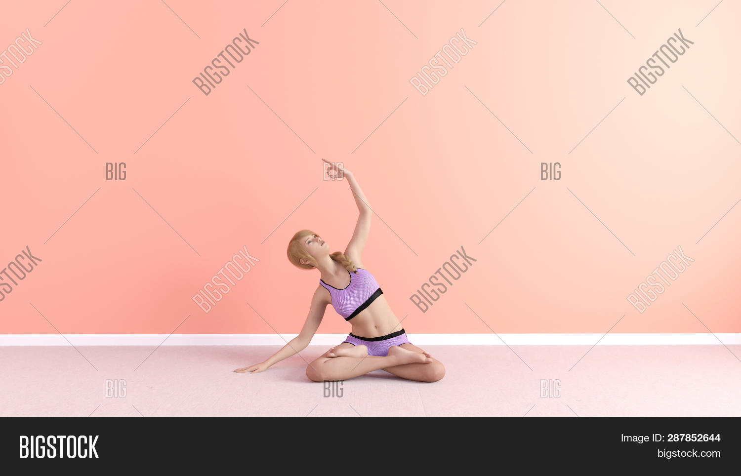 Star Gaze Stretch Yoga Image & Photo (Free Trial) | Bigstock